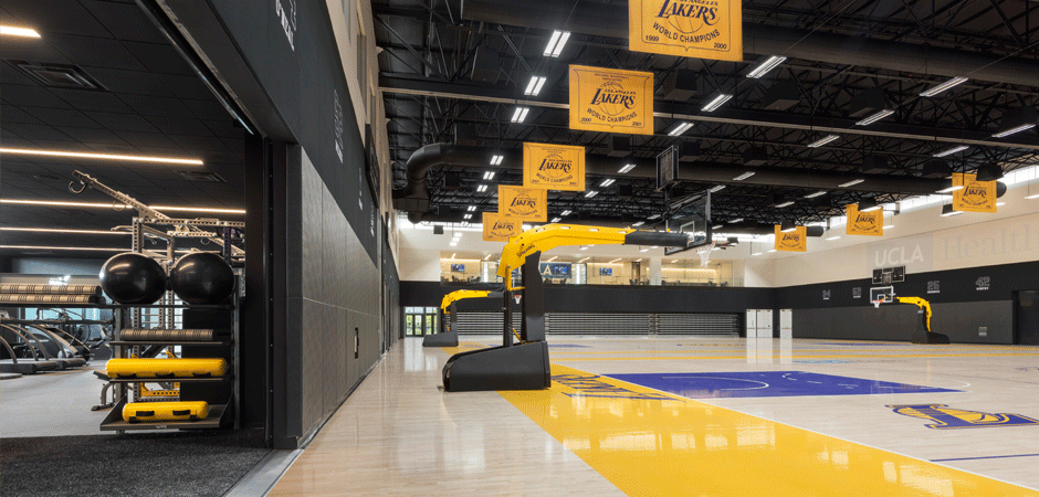 UCLA Health Training Center, Home of the Los Angeles Lakers - Morley ...